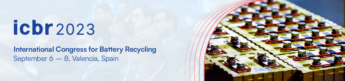 ICBR 2023 International Congress for Battery Recycling - EUROBAT
