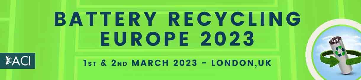 Battery Recycling Europe 2023‎ - EUROBAT
